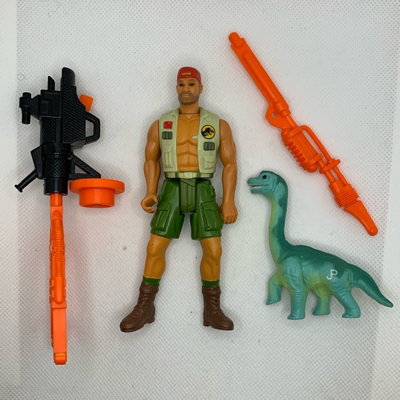 Kenner | Toys | Kenner 993 Jurassic Park Harpoon Harrison Action Figure ...